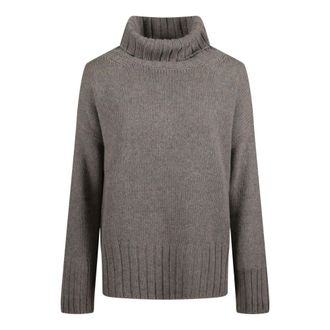 Aragona Femme, Pulls, Gris, Taille: 36 FR D3244Tf Pull &agrave; Col Roul&eacute; &agrave; Manches Longues