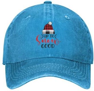 Generic Jusqu&Agrave; Snow Good Unisexe Casquette De Baseball Respirant Casquette Trucker Soft Chapeau pour Voyage Golf Tennis