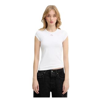 Diesel T-Angie-Od T-Shirt - - Tops - Damen - Wei&szlig; - S