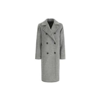 L.B.M. 1911 L.b.m. 1911, Femme, Manteaux, Gris, Taille: 40 FR Manteau crois&eacute;