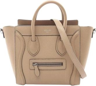 Celine Pre-owned Sac &agrave; main vintage - Femme - Pre-owned - Beige - Taille: ONE Size