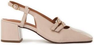 Maison Toufet Babies en cuir verni