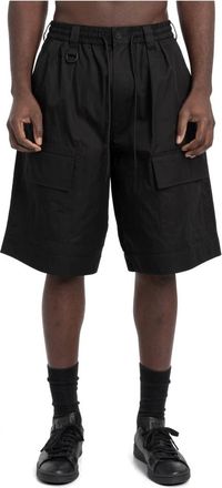 Yohji Yamamoto Homme, Shorts, Noir, Taille: L Cargo Shorts