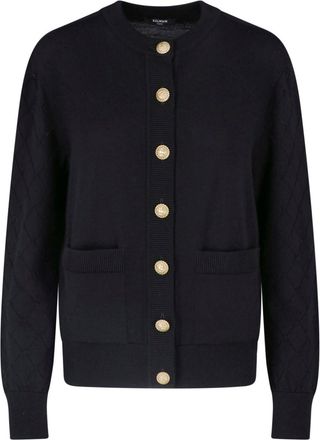 Balmain Virgin Wool Cardigan