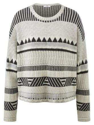 Peter Hahn Rundhals-Pullover Peter Hahn grau