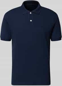GAP Slim Fit Poloshirt mit Label-Stitching