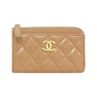 Chanel Pre-owned Vintage Kartenetui - - Pre-owned - Damen - Beige - ONE SIZE