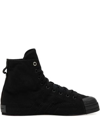 Yohji Yamamoto baskets montantes Nizza Hi à lacets - Noir