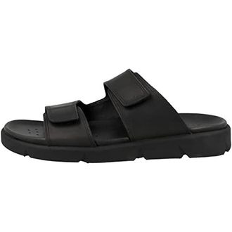 Geox Homme U Xand 2s Sandales, Noir, 42 EU