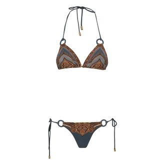 Zimmermann Femme, Maillots de bain, Multicolore, Taille: 36 FR Mahon Ring Tri Bikini