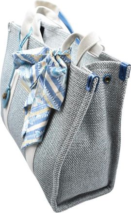 Kurt Geiger Femme, Sacs, Bleu, Taille: ONE Size Large Southbank Shopper