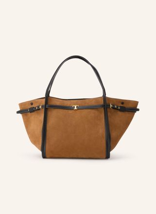 Tod's Tods Shopper T Signature Medium braun