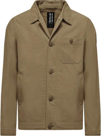 Bomboogie Homme, Vestes, Beige, Taille: XS Veste en coton/nylon