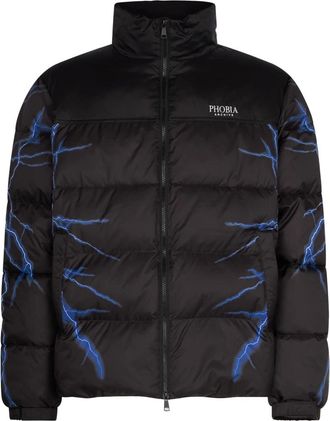 Phobia Archive Homme, Vestes, Multicolore, Taille: M Veste Puffy