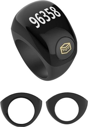 Generic Intelligenter Ring - polierte Metalloberfl&auml;che, glatte Profilform, kompakte Digitalfunktion, verbesserte Bewegungserkennungsf&auml;higkeit | Perfekt zum Z&auml;