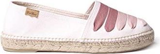 Toni Pons Espadrille pour Femme en Tissu de Coton - Rose - Rose, 38 EU