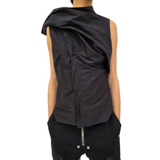 Rick Owens Island Shirt - - Blouses & Shirts - Damen - Schwarzk - M