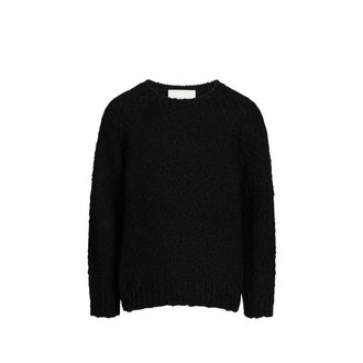 Closed Pull col rond en laine m&eacute;lang&eacute;e