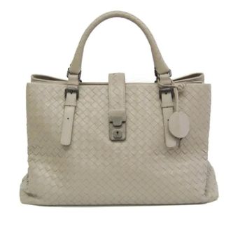 Bottega Veneta Pre-owned Cuir sacs-main - Femme - Pre-owned - Gris - Taille: ONE Size