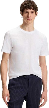 HUGO BOSS T-Shirt f&uuml;r Herren, Regul&auml;r (Wei&szlig;)
