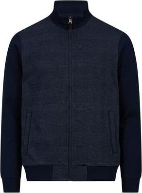 Hackett Gilet &agrave; col montant en coton m&eacute;lang&eacute;