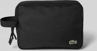 Lacoste Kulturbeutel mit Logo-Stitching