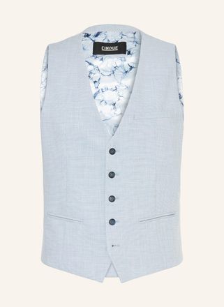 Cinque Cinque Anzugweste Civitra Regular Fit blau