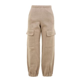 Douuod Graue Hose Vite Dd04 055 Beige - - Trousers - Damen - Grau - XS