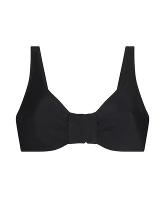 Hunkemöller Hunkemöller Nicht-vorgeformtes Bügel-Bikini-Top Luxe - Nero - 75E