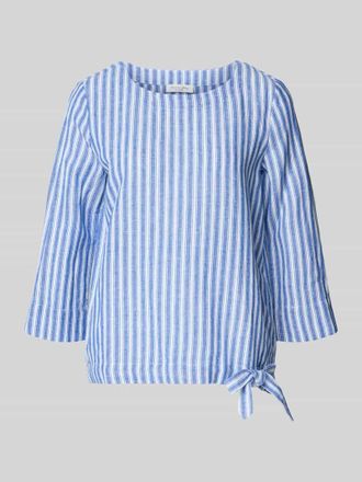 Christian Berg Regular Fit Leinenbluse mit 3/4-Arm