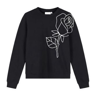 Fab By Fabienne Chapot Hazel SS Pullover - - Sweatshirts & Hoodies - Damen - Schwarzk - S