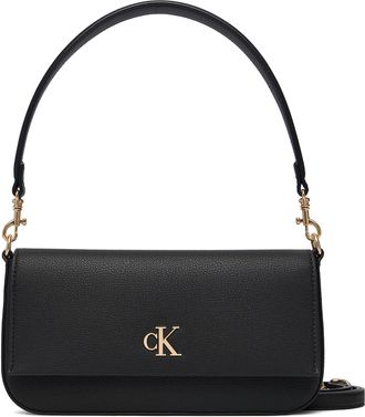 Calvin Klein Jeans Handtasche Calvin Klein Jeans Minimal Monogram Shoulder Pouch LV04K3161G Schwarz
