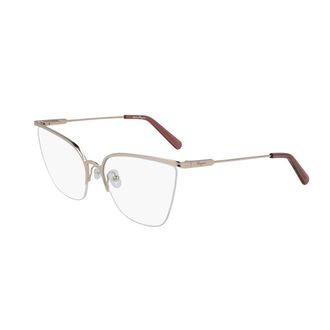Ferragamo Femme, Accessoires, Jaune, Taille: 57 MM Lunettes de vue