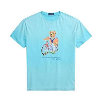 Polo Ralph Lauren Homme, Tops, Bleu, Taille: M T-Chemises