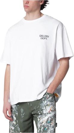 Gallery Dept. Homme, Tops, Blanc, Taille: XL GD Logo Dusty Tee