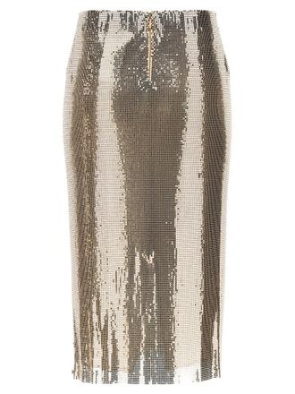 Sportmax Womens Multicolor Polyester Midi Skirt