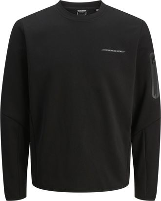 Jack & Jones Jcofusion Print Sweat Crew Neck