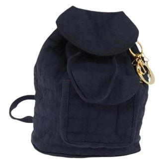 Dior Pre-owned Vintage Nylon Backpack - - Pre-owned - Damen - Blau - ONE SIZE
