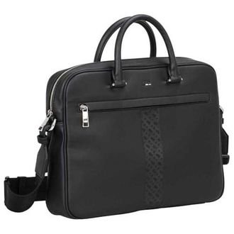 BOSS serviette sac &agrave; &eacute;paule pour ordinateur portable Ray MS Document Case Black noir