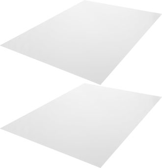 TOPBATHY ABOOFAN 2 St&uuml;ck Sublimations Aluminiumplatte 30x40cm Wei&szlig; Beschichtet Metall Sublimationsrohling f&uuml;r Selbstgemacht Fotomontage Langlebiges Metallschil