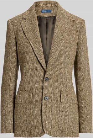 Polo Ralph Lauren Regular Fit Blazer aus Leinen-Mix mit Seiden-Anteil