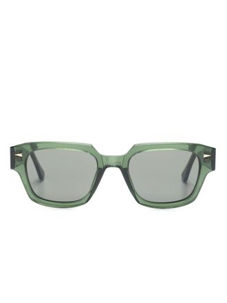 Ahlem lunettes de soleil Rivoli &agrave; monture carr&eacute;e - Vert