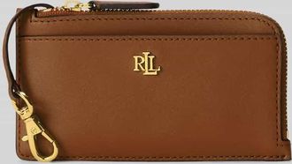 Lauren Ralph Lauren Portemonnaie f&uuml;r Kleingeld aus echtem Leder