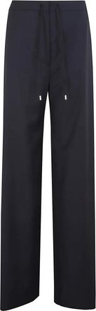 Max Mara Femme, Pantalons, Bleu, Taille: 38 FR Corone Straight Pantalons