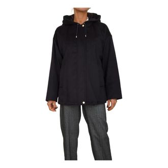 Max Mara Cappotto - - Jackets - Damen - Blau - 2XL