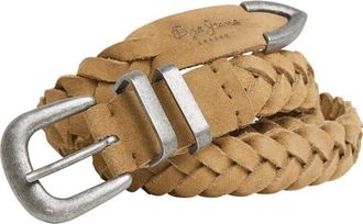 Pepe Jeans London Florence Belt Ceinture, Marron (Biscuit Beige), M Femme