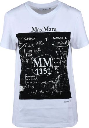 Max Mara Femme, Tops, Blanc, Taille: 38 FR T-Chemises