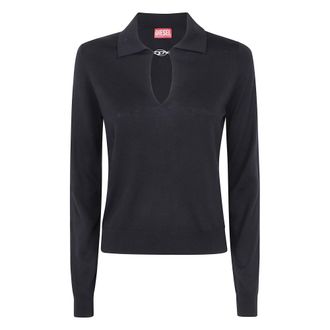 Diesel Damen, Oberteile, Schwarzk, LGr&ouml;&szlig;e