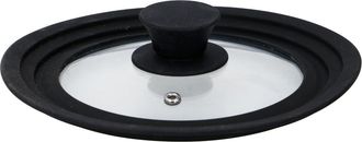 Alpina Pfannendeckel - mit Silikonrand - 16/18/ 20 CM - Glas