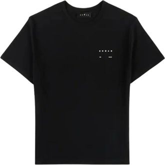 Hogan Homme, Tops, Noir, Taille: S T-shirt en coton
